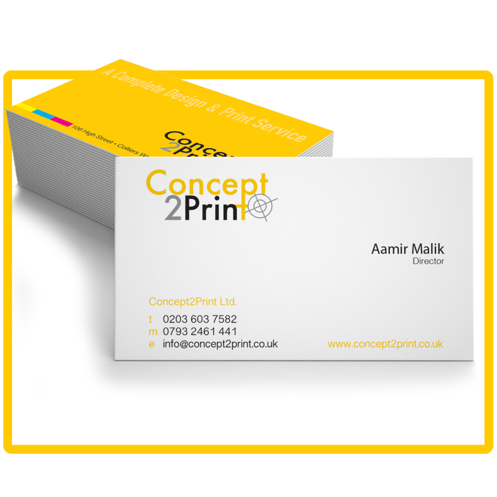 Concept | Design | Print | Finish | Same day print available | Concept2Print